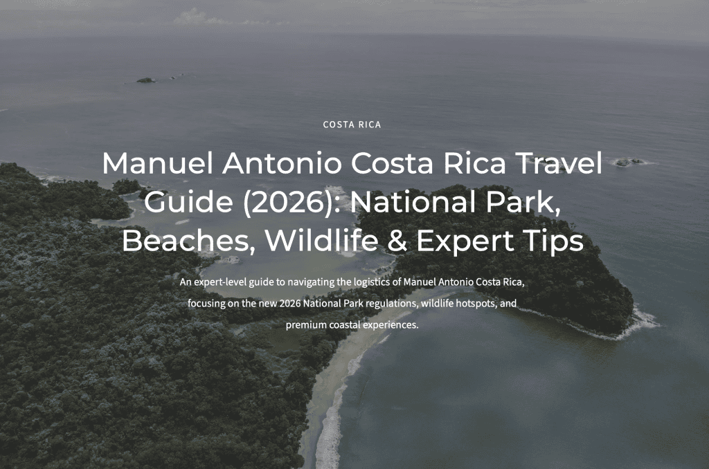 Costa Rica Travel Budget Guide: What a Trip Really Costs